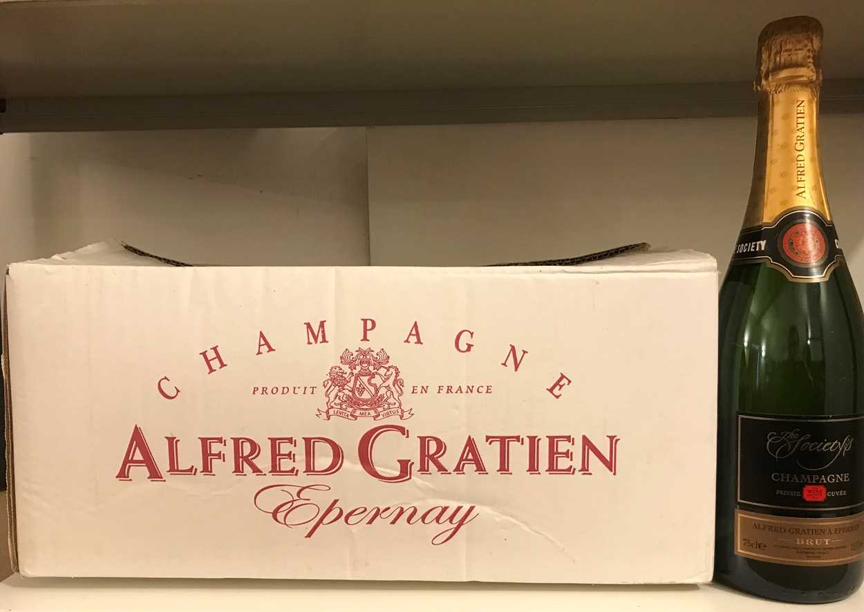 Lot 255 - Champagne Alfred Gratien (The Wine Society),