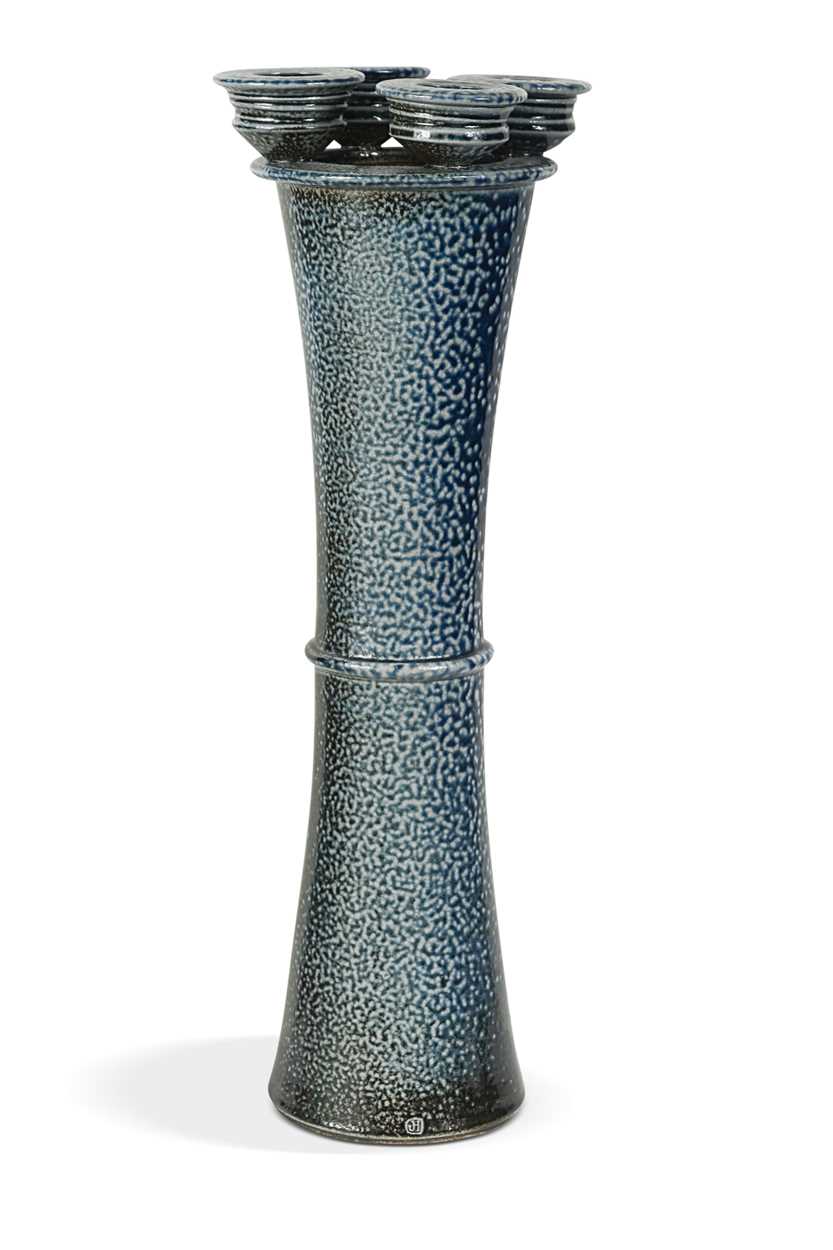 Lot 60 - Jane Hamlyn (1940-), a large salt-glazed
